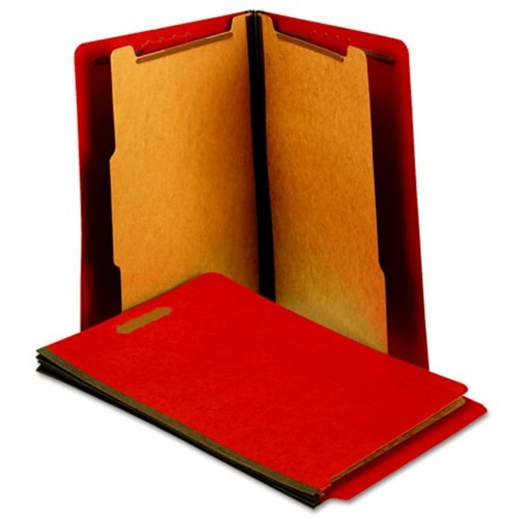 Universal | Office | Universal 320 End Tab Folders Letter Sixsection ...